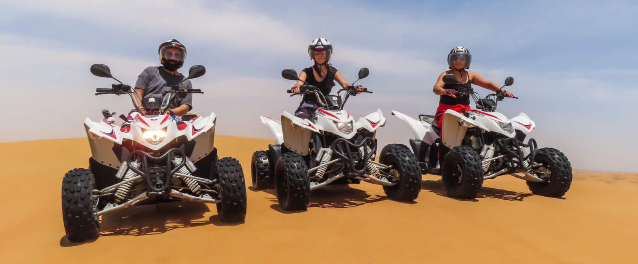 Quad Bike ATV Bike Safari in Dubai Desert